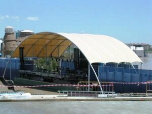 Amphitheater Shade Structures - Tensile Fabric Structures