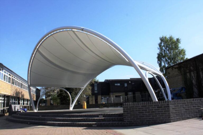 Amphitheater Shade Structures - Tensile Fabric Structures